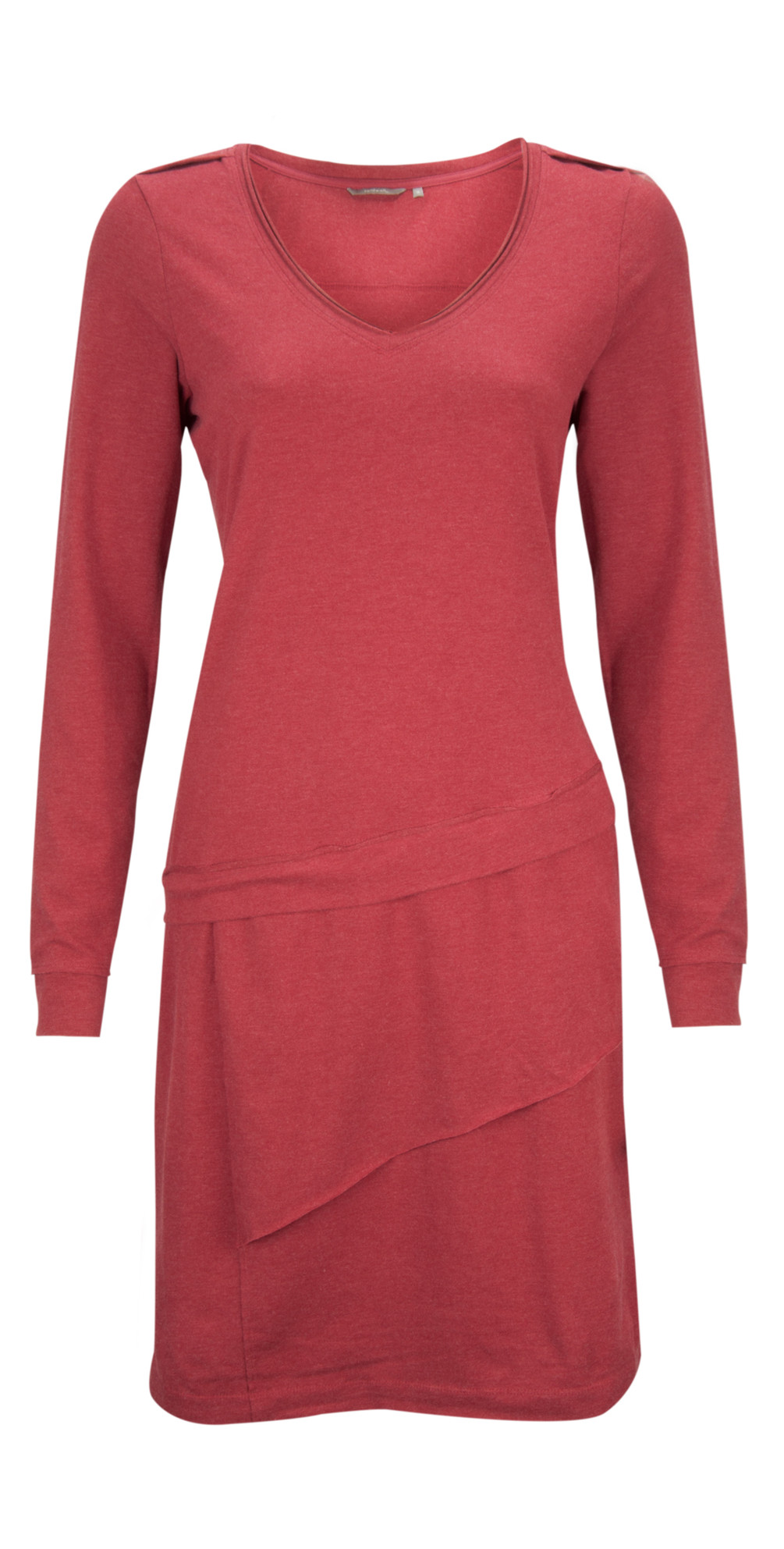 Sandwich Clothing Brushed Jersey Dress in Lipstick