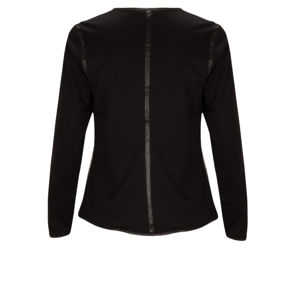 Sandwich Clothing Structured Cotton Jacket in Black