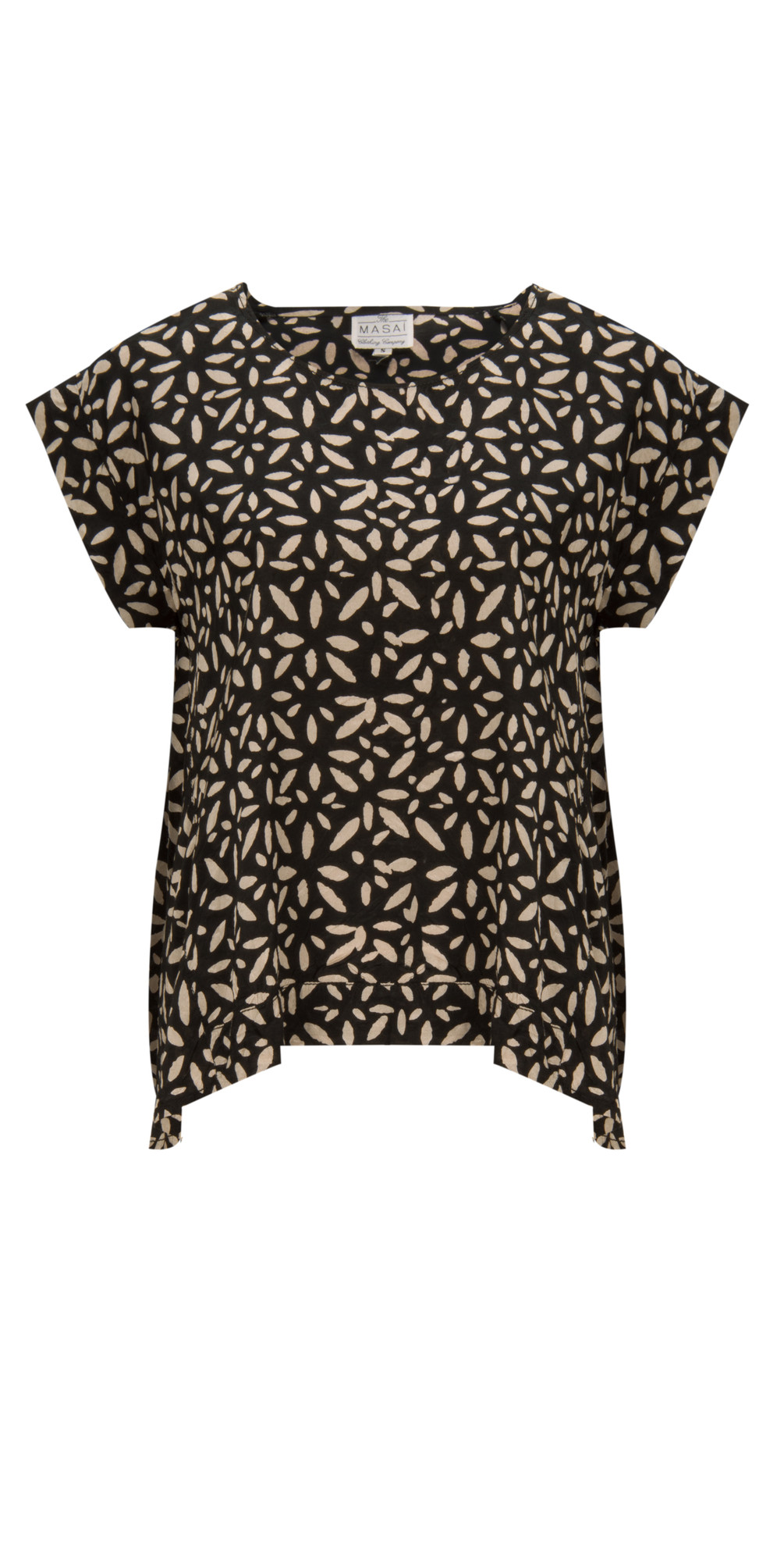 Masai Clothing NEW - Eione Top in Khaki Print