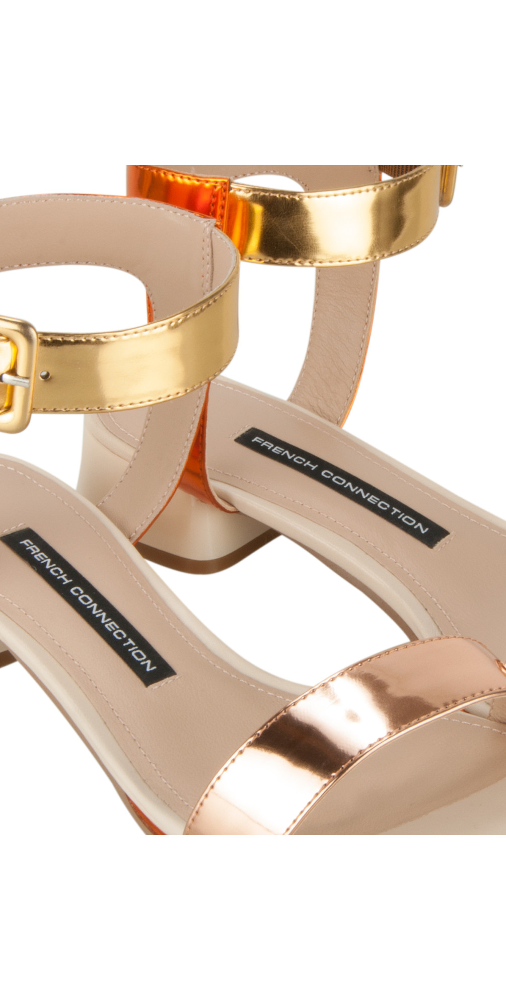 French Connection Shoes NEW - Colby in Metallic