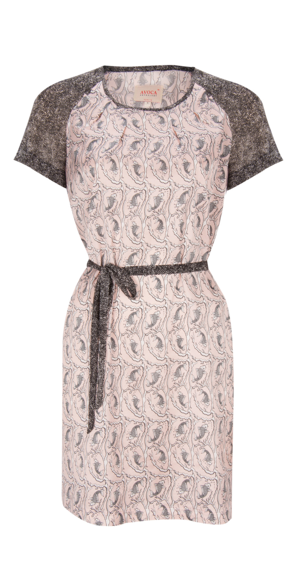 Avoca Coy Mix Tunic in Perfume Pink