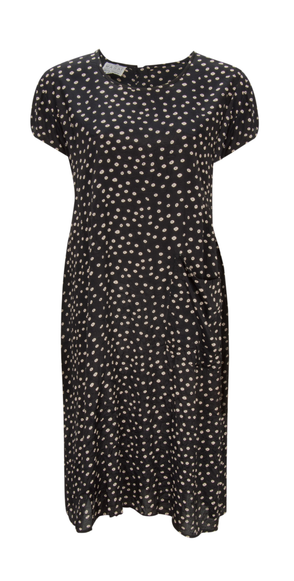 Masai Clothing Nada Dress in BlackPrint