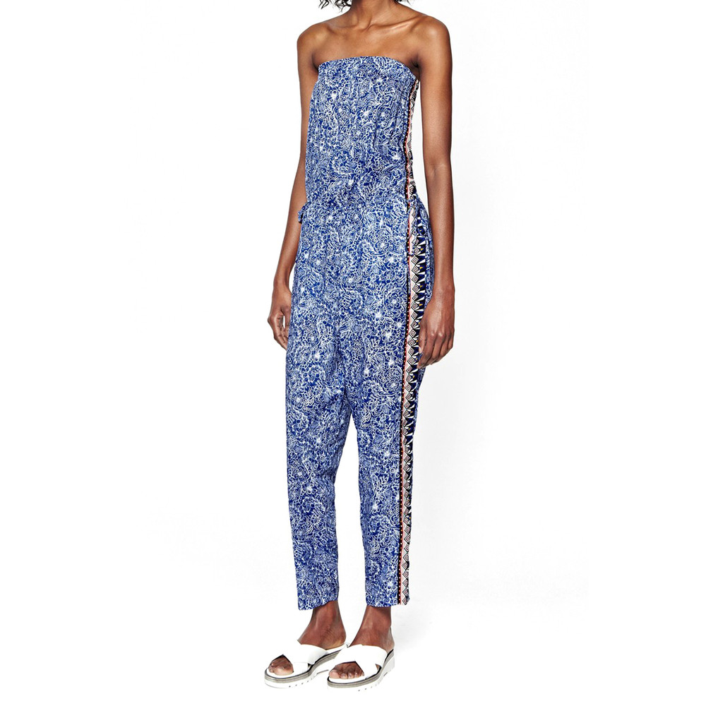 French Connection Bali Border Beach Jumpsuit in Bali Floral