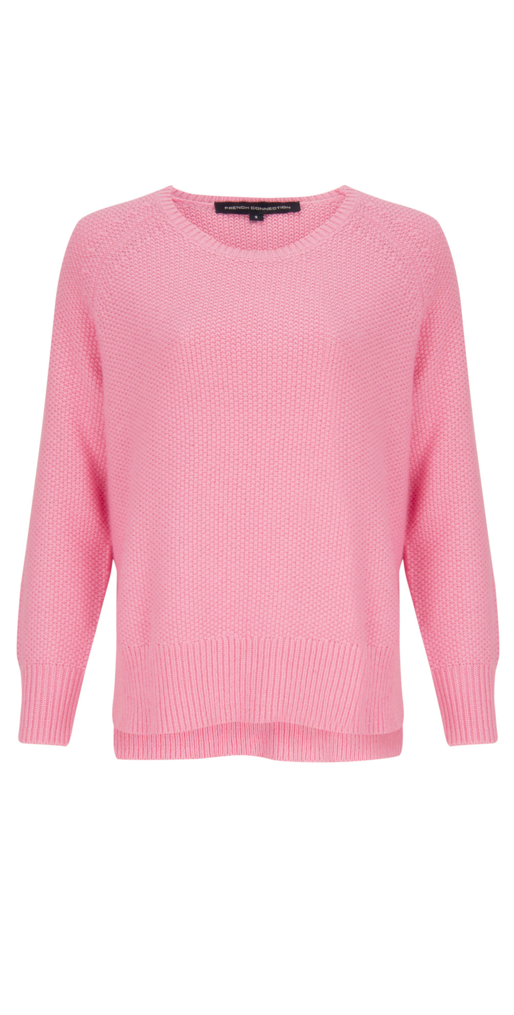 French Connection Candy Knits Jumper in Atomic Pink