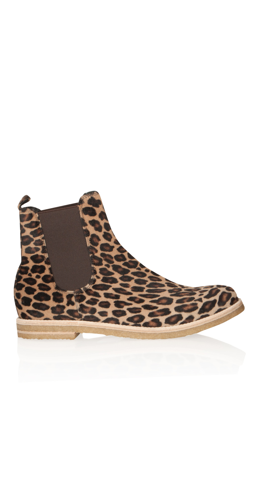 Kennel Und Schmenger Jess Pony Skin Chelsea Boot in Camel