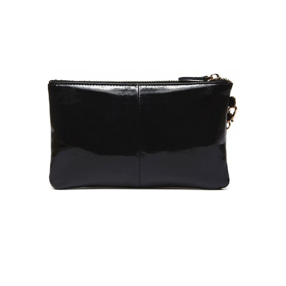 HButler Mighty Purse Patent Wristlet in Glossy Black