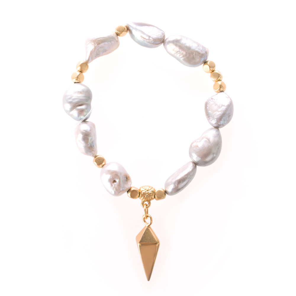 Pranella Astrid Insignia Bracelet in Gold