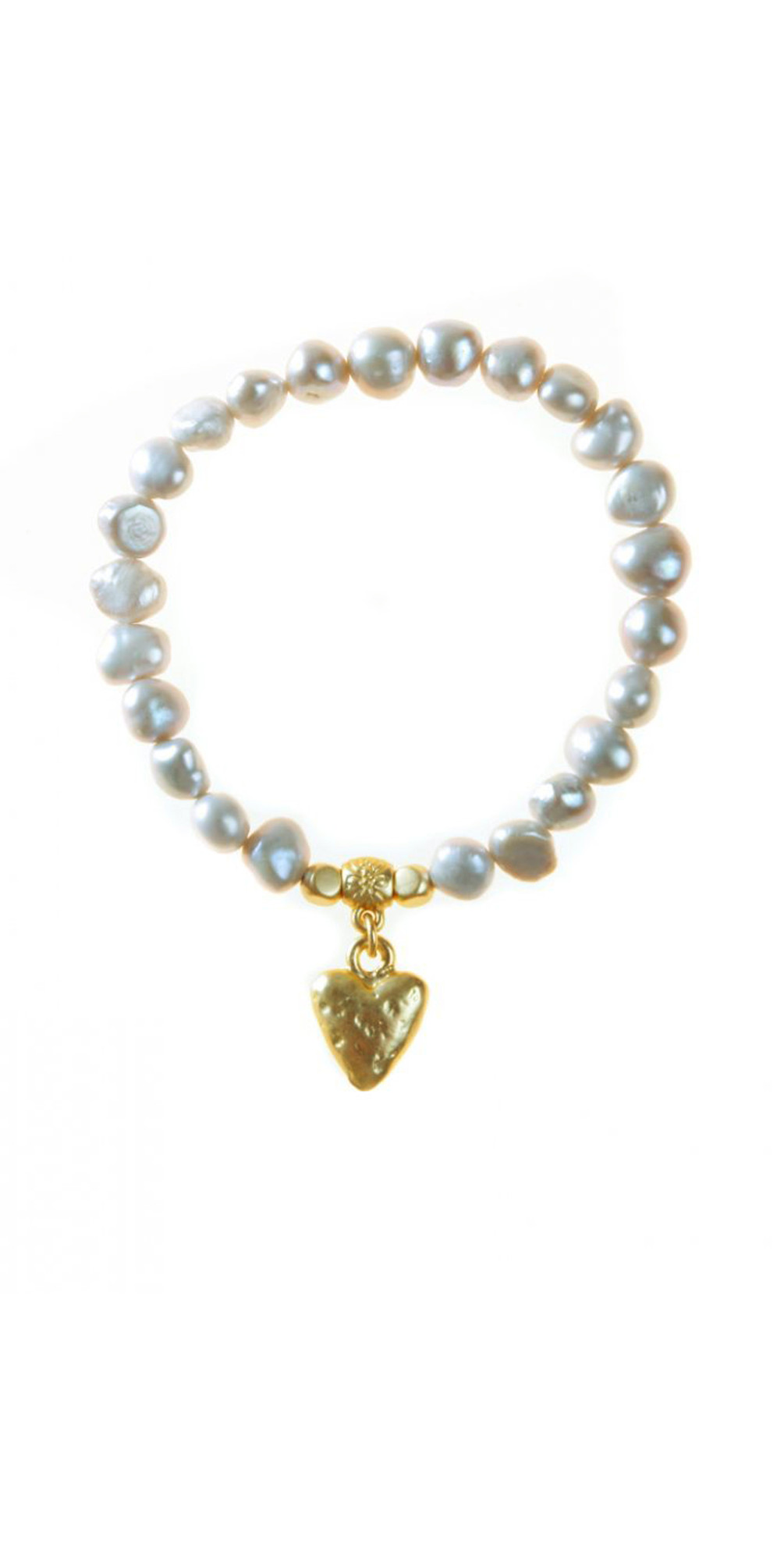 Pranella Eden Speckle Bracelet in Silver