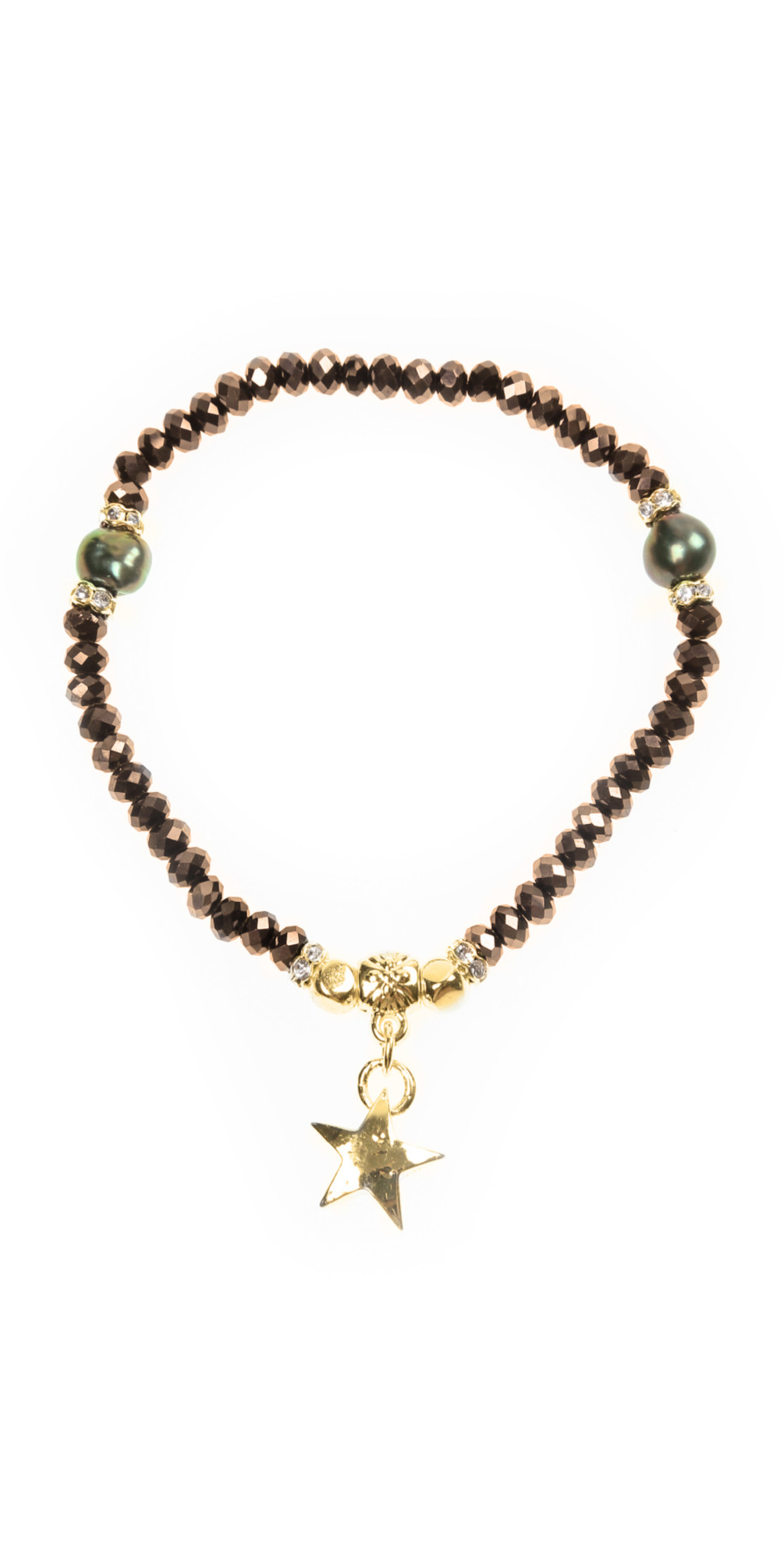 Pranella Hershey Star Bracelet in Gold