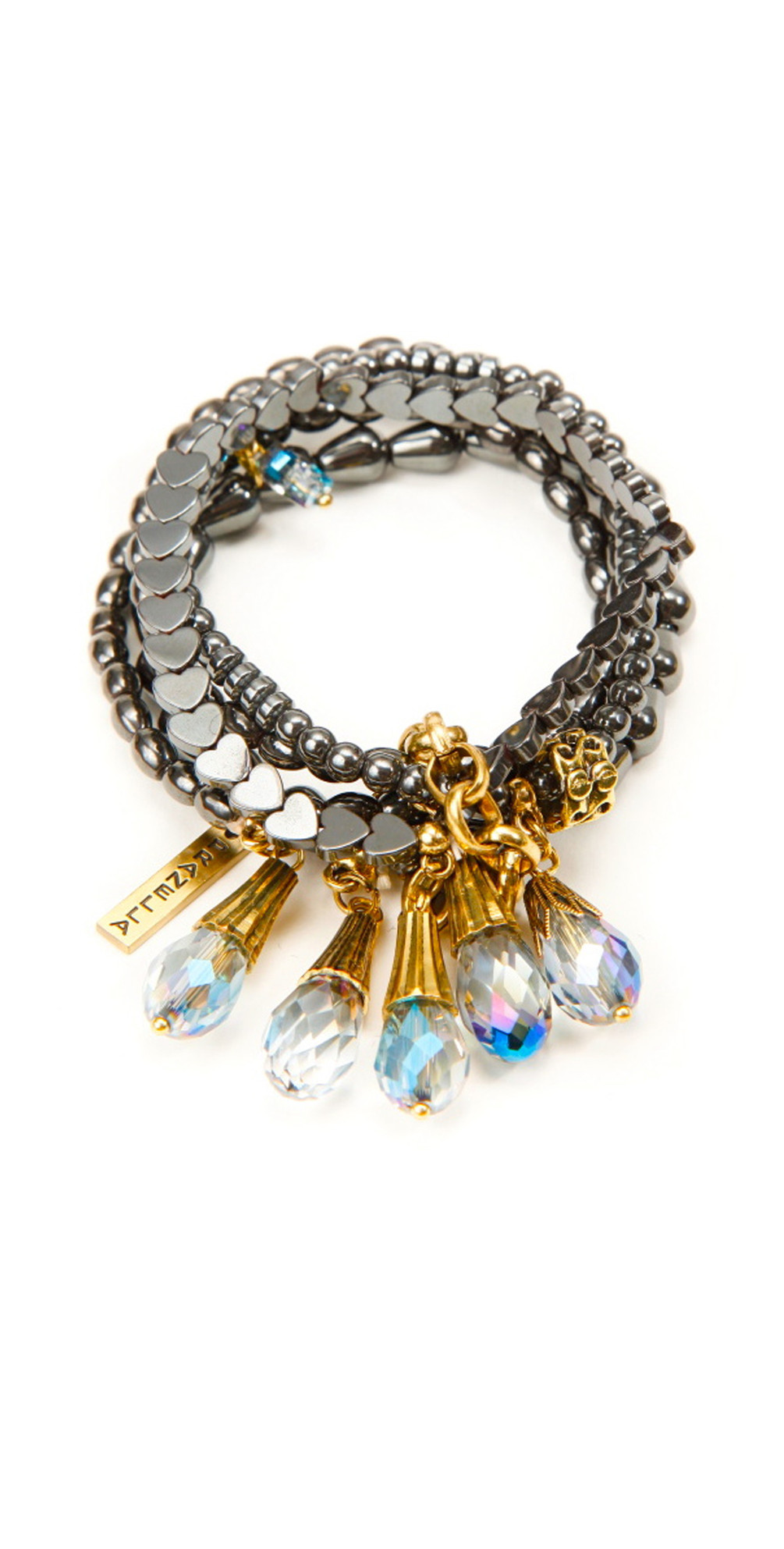 Pranella Harmony Bracelet in Gunmetal