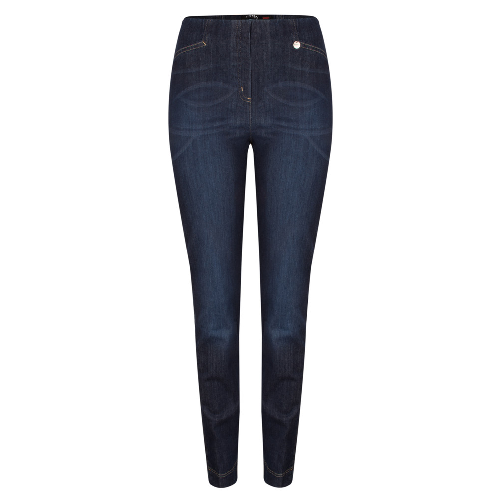 Robell Rose Slim Fit Jean in Dark Denim