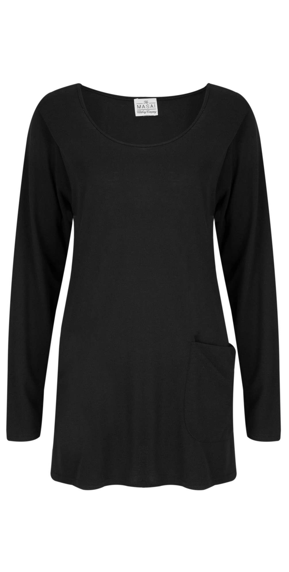 Masai Clothing Bodil Top in Black