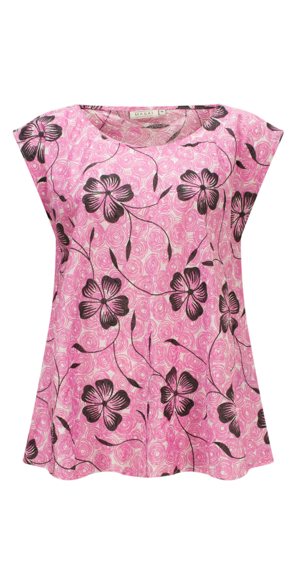 Masai Clothing Edoris Top in Bubblegum Org
