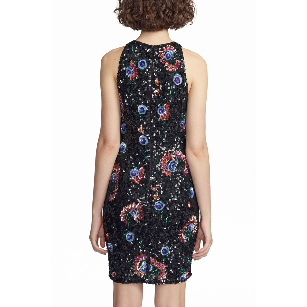 French Connection Valerie Sparkle Dress in Black