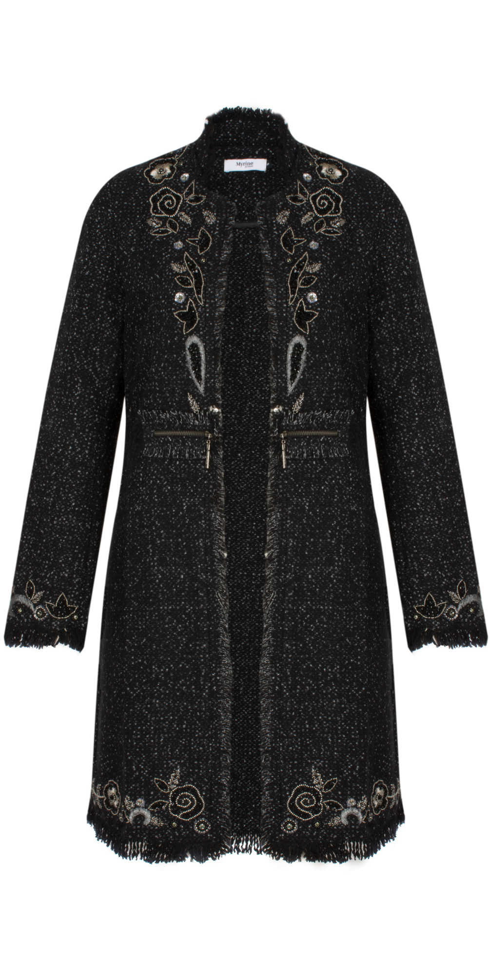 Myrine Min Magic Coat in 5A- Black