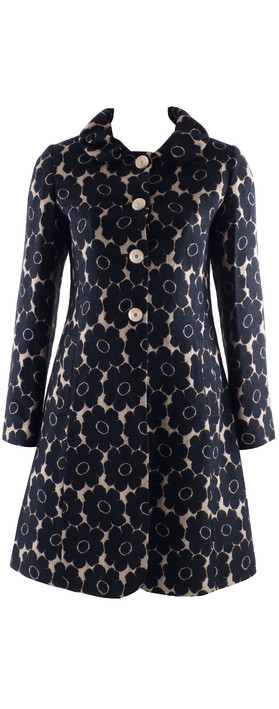 Avoca Bloomsday Coat in Night