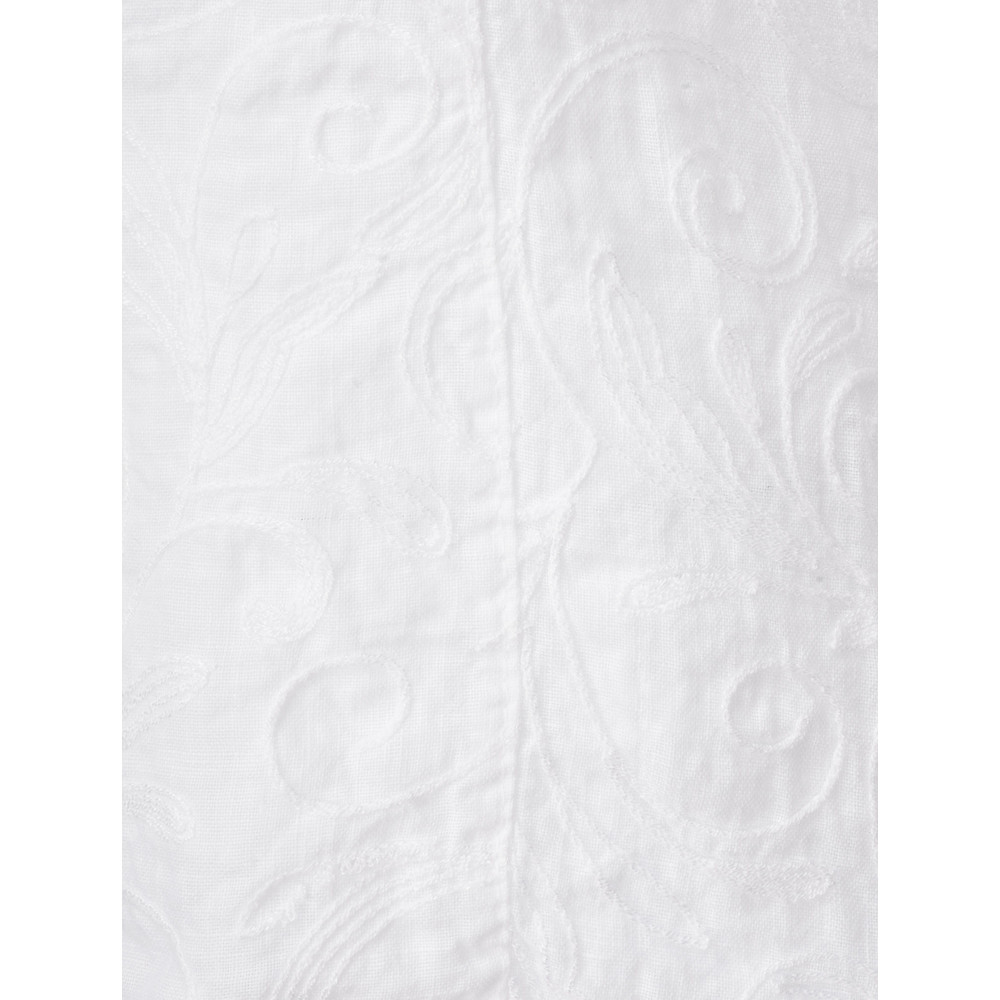 DECK Sivve Linen Shell Top in White