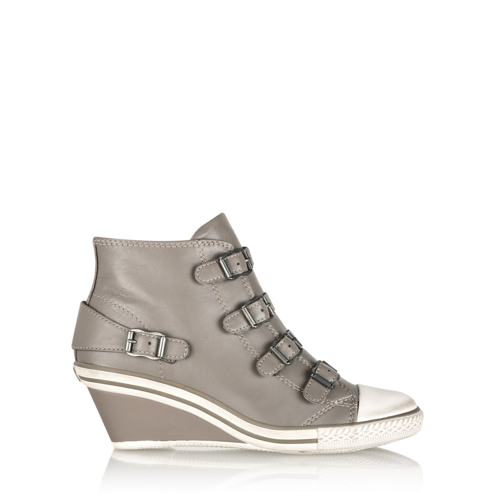Ash Genial Wedge Buckle Trainer Shoe in Perkish