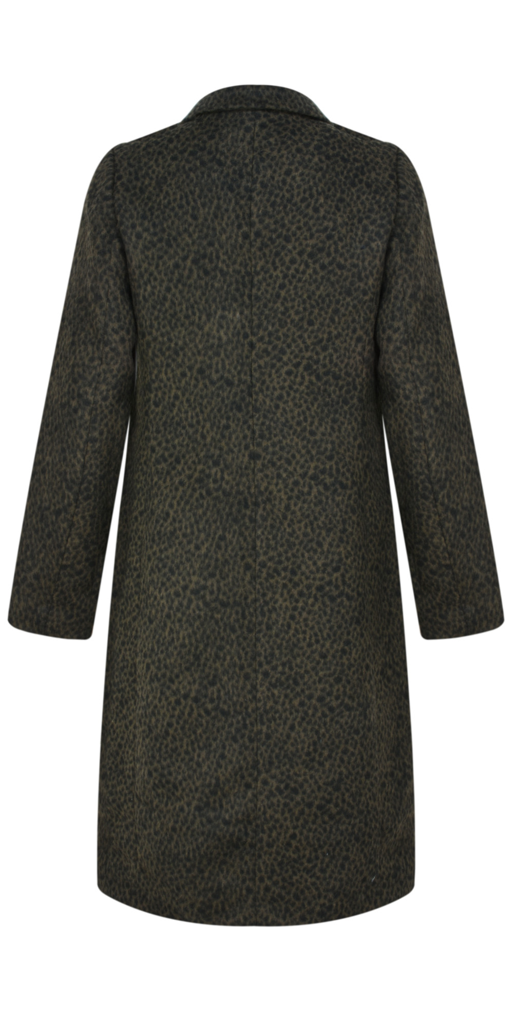 RINO AND PELLE Kala Leopard Coat in Urban Chic