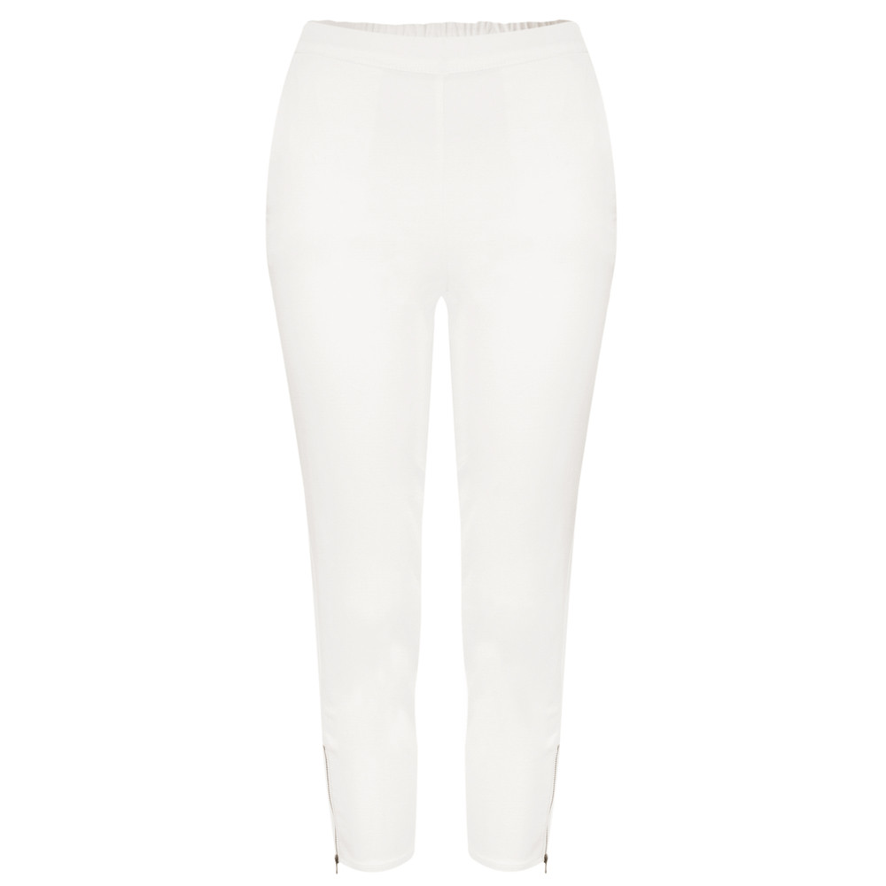 Masai Clothing Padme Basic Trousers in Cream