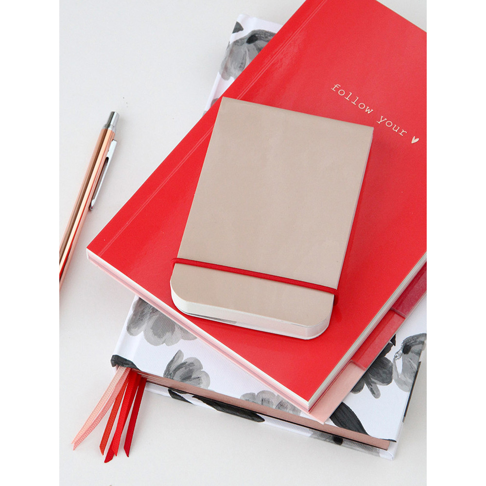 Caroline Gardner Multi Tab Notebook in Red