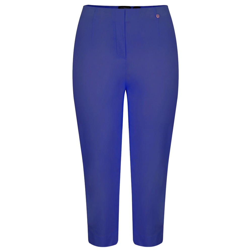 Robell Marie 07 Royal Blue Cropped Trouser in Royal Blue 67