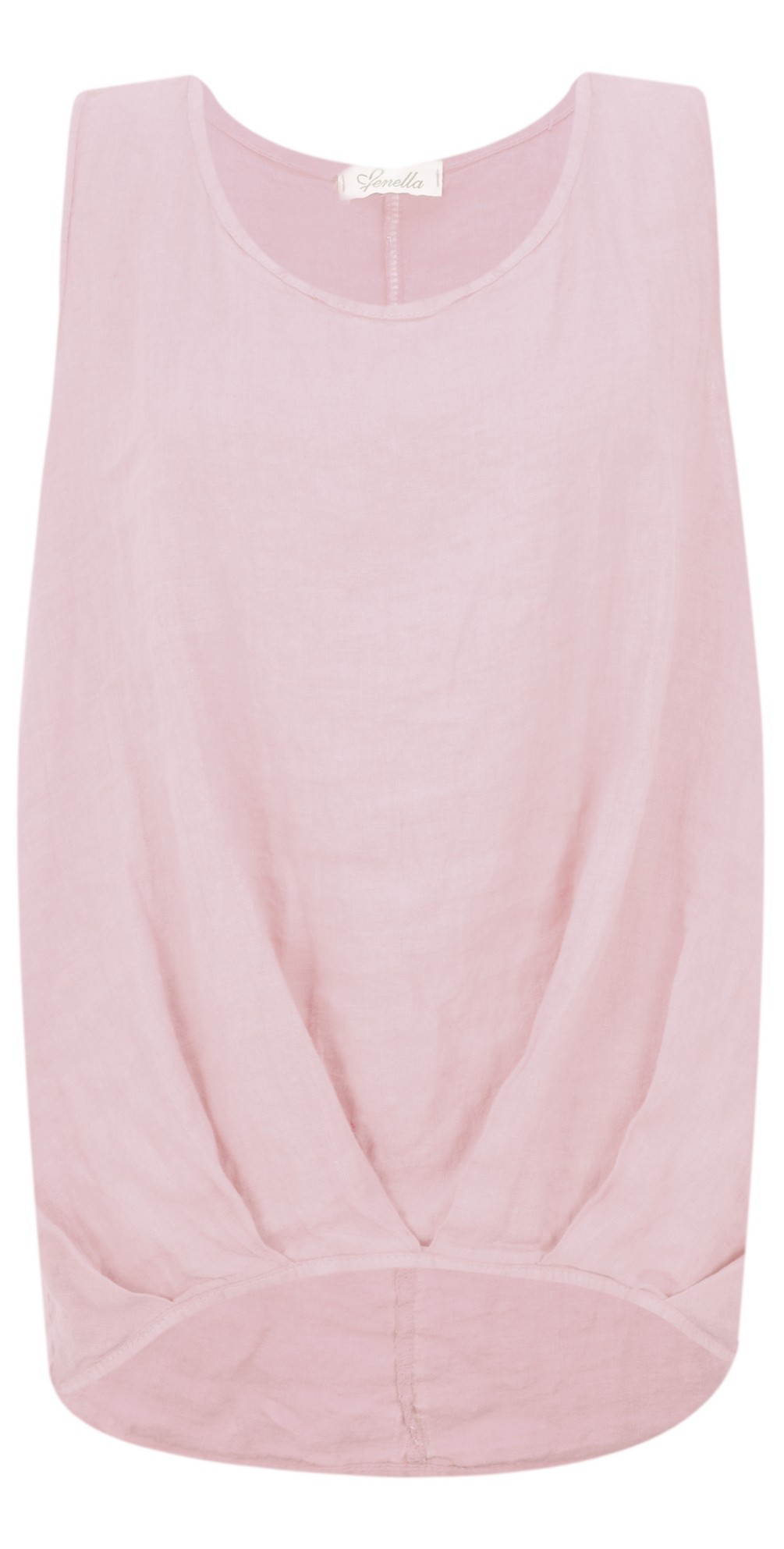 Fenella Camille Easyfit Shell Top in Pale Rose