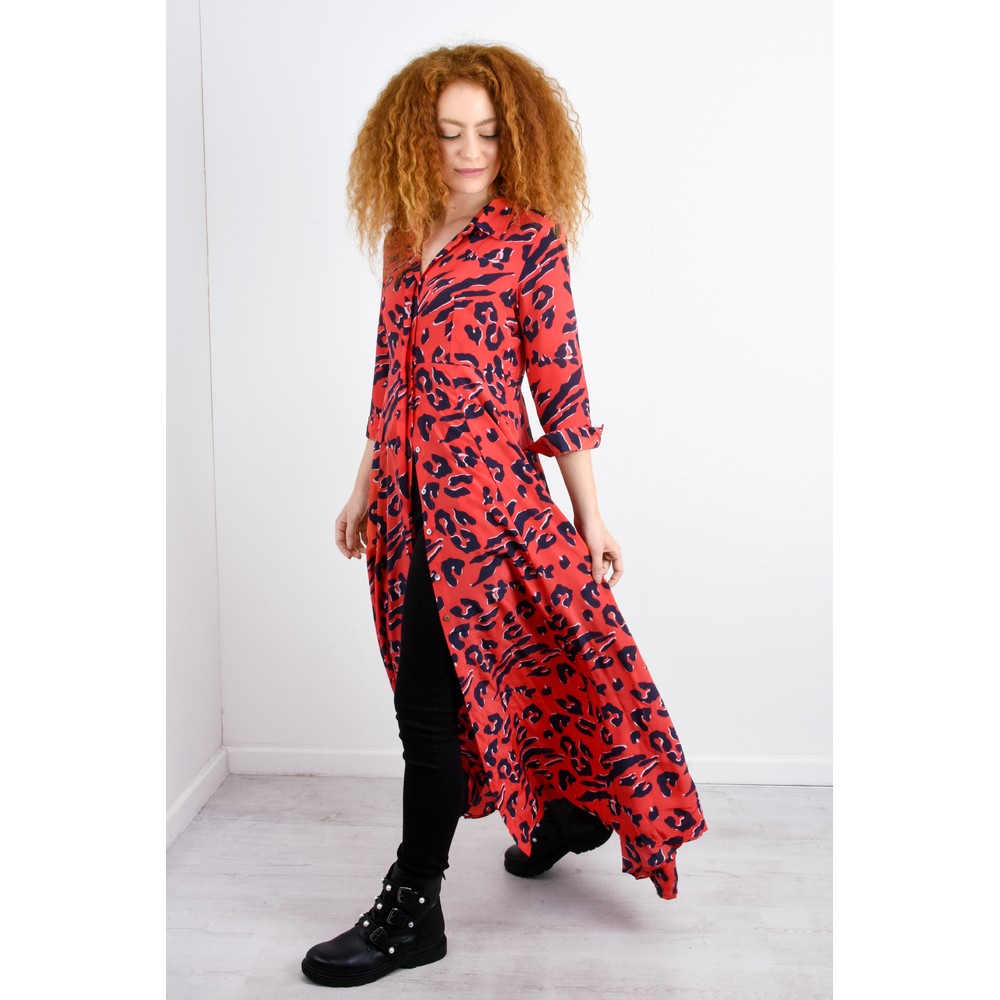Mercy Delta Rosedene Dress in Leopard Fiesta