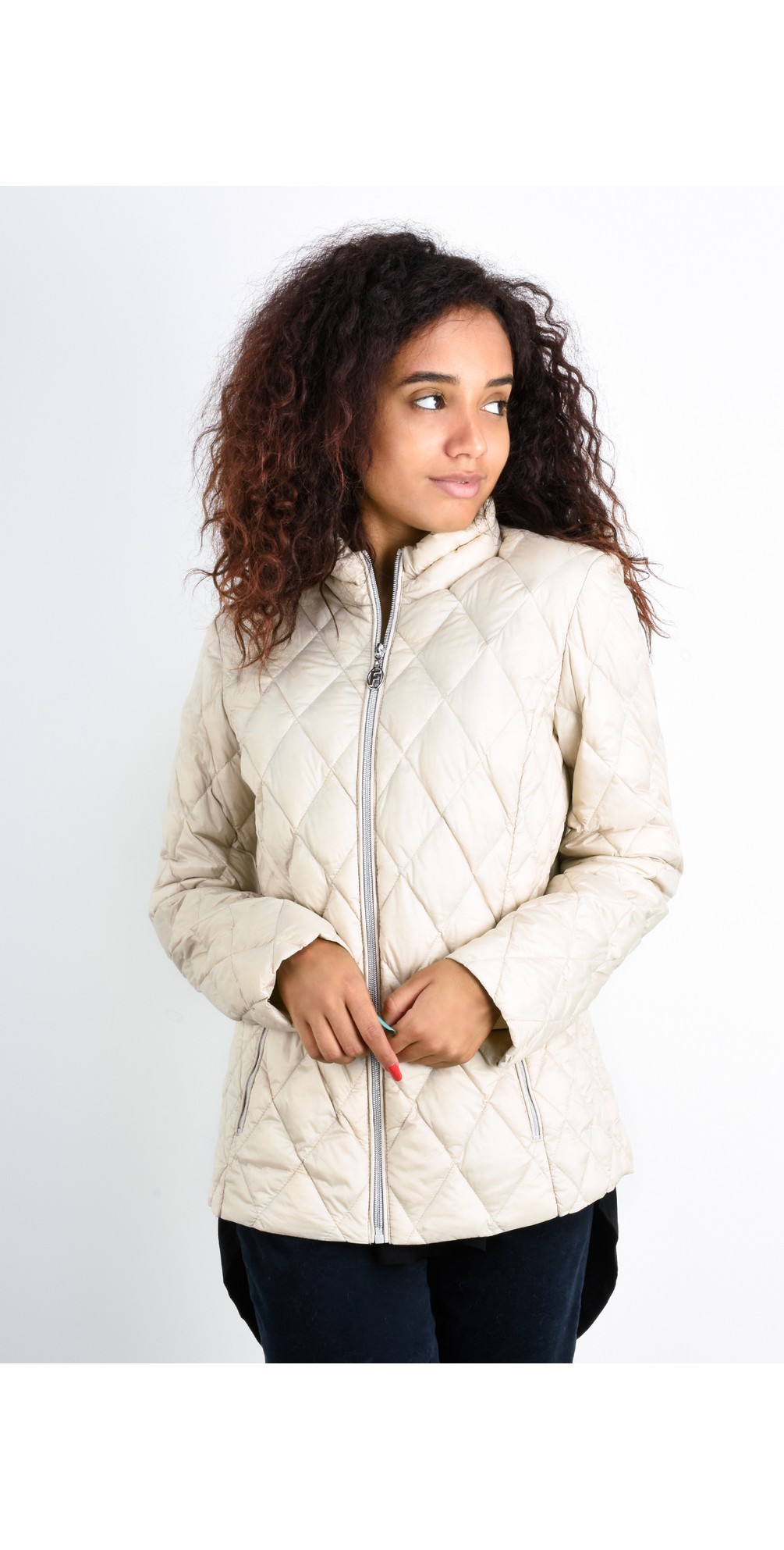 Frandsen Lisel Soft Padded Jacket in Sand