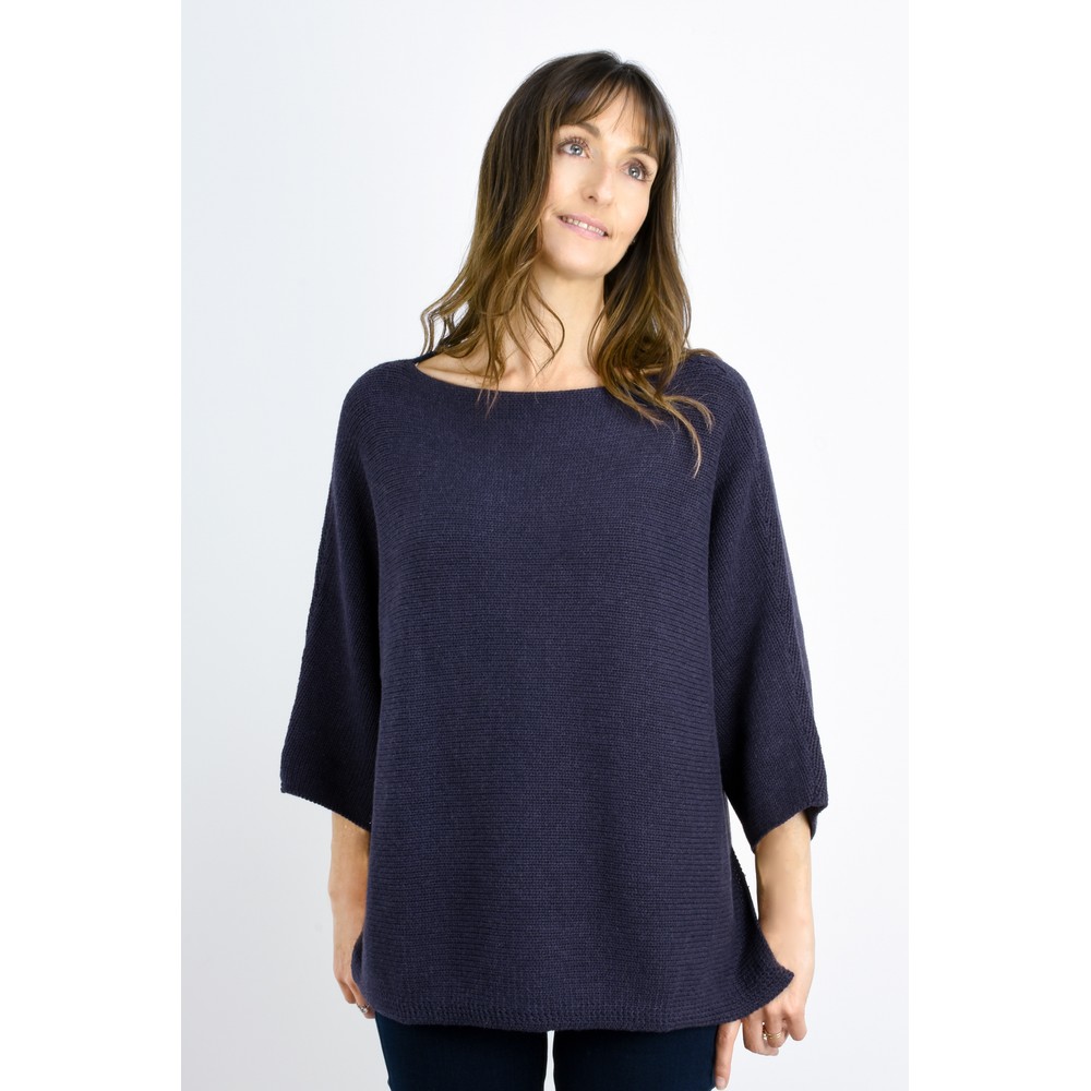 Chalk Ellie Jumper in Navy
