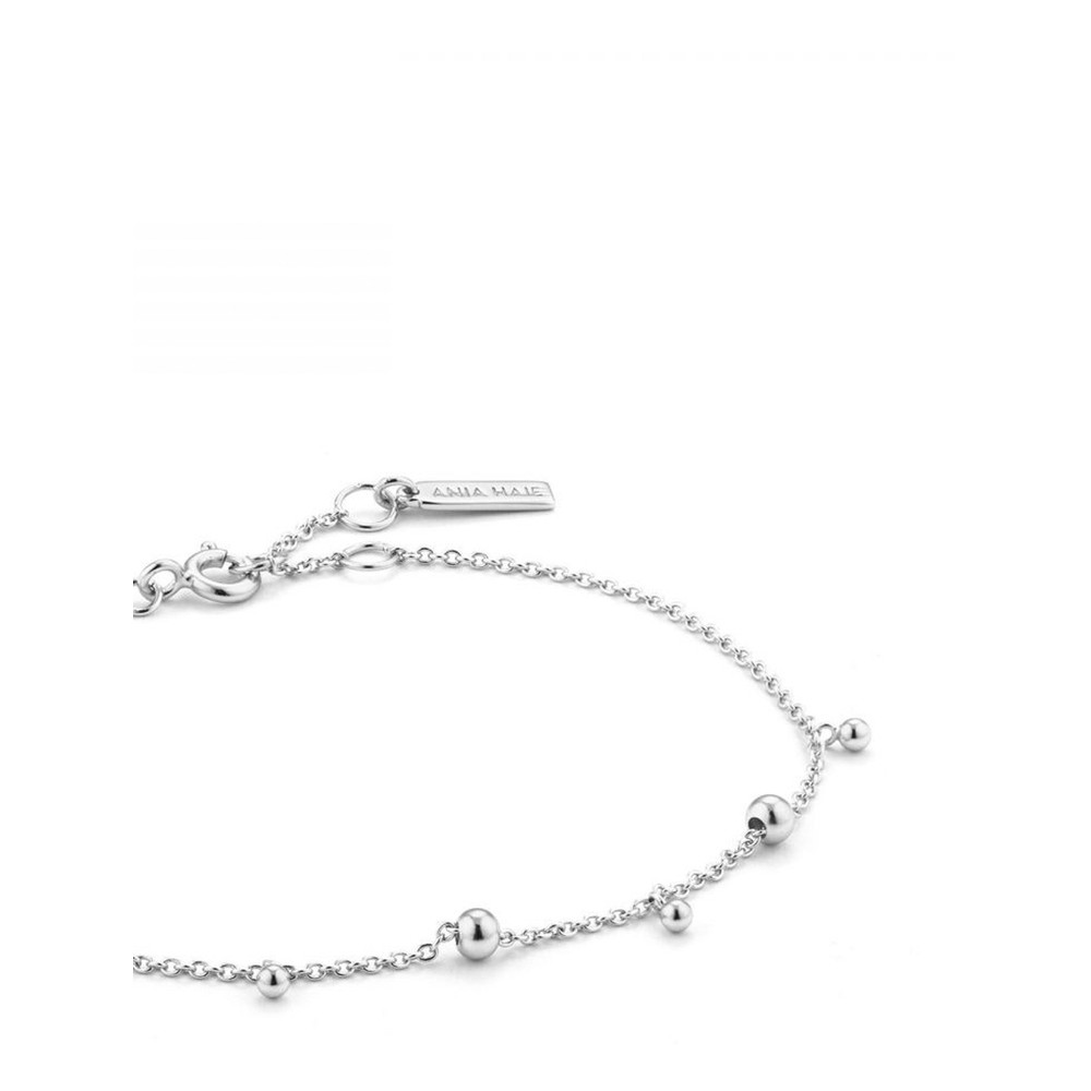 Ania Haie Modern Circle Bracelet in Silver