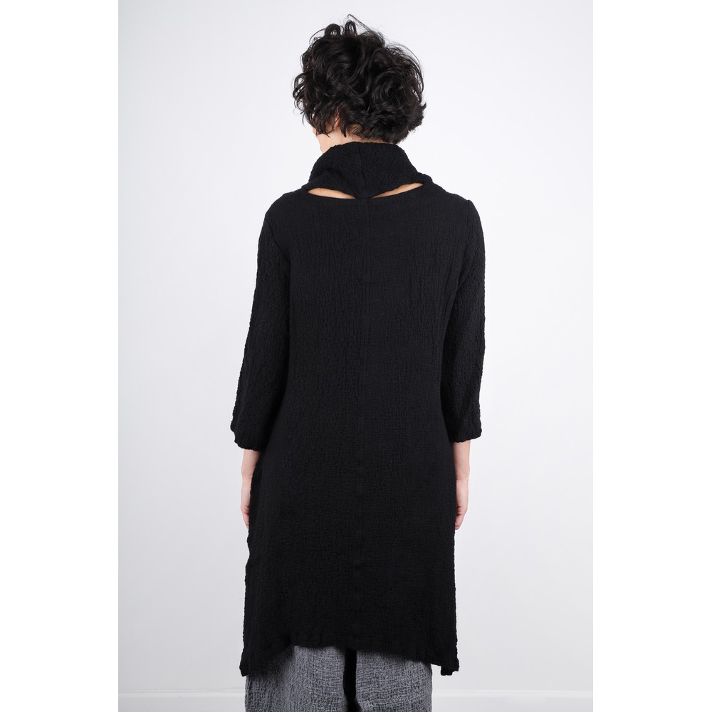 Grizas Marua Tunic Dress With Snood in Black