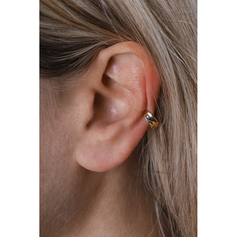 Ania Haie Crush Ear Cuff in Gold