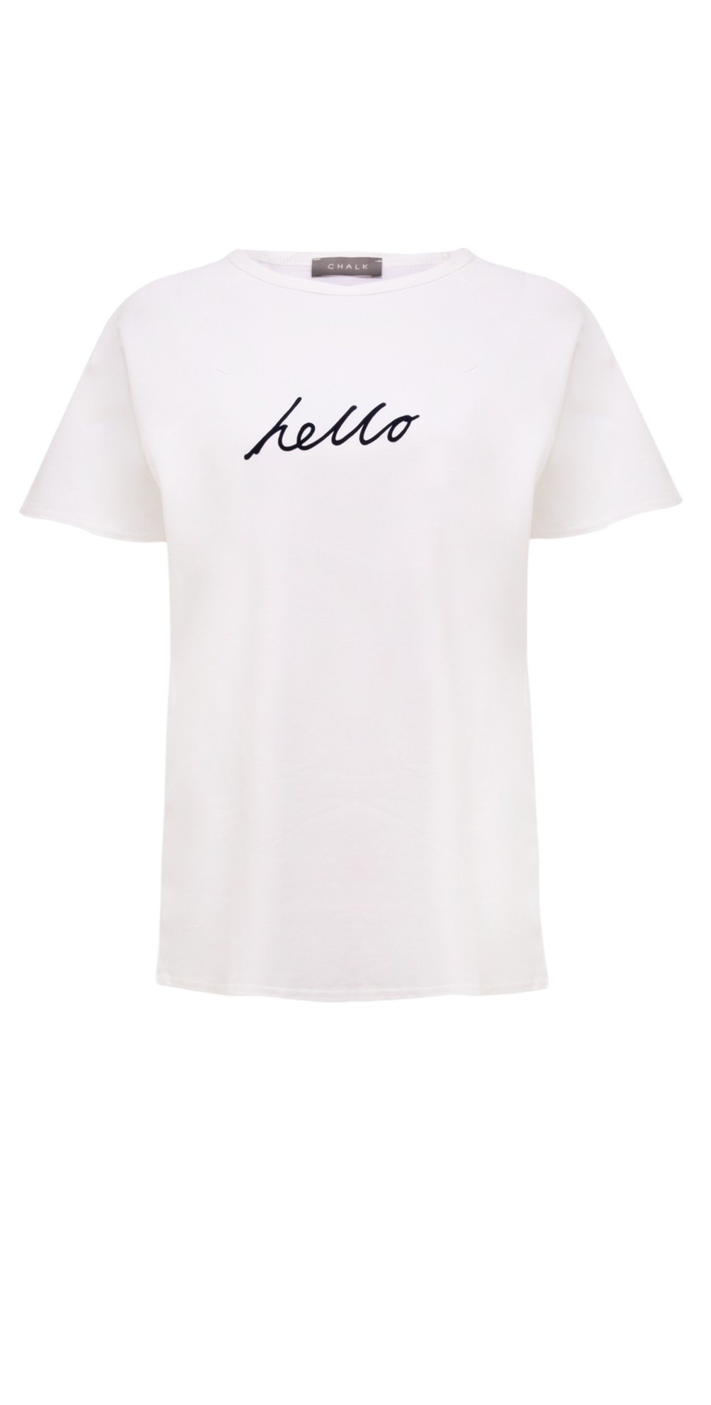 Chalk Darcey Hello Top in Off White