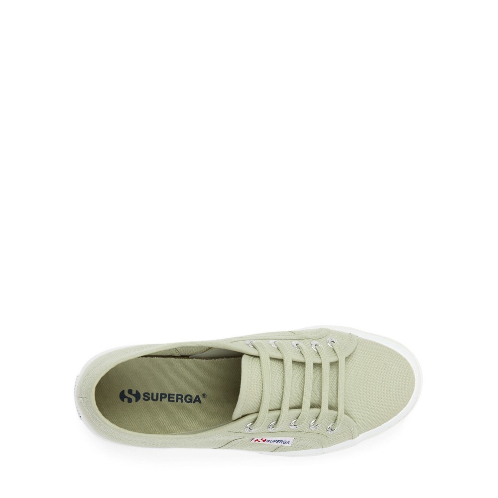 Superga Classic Green Sage 2750 Cotu Shoe in Green Sage