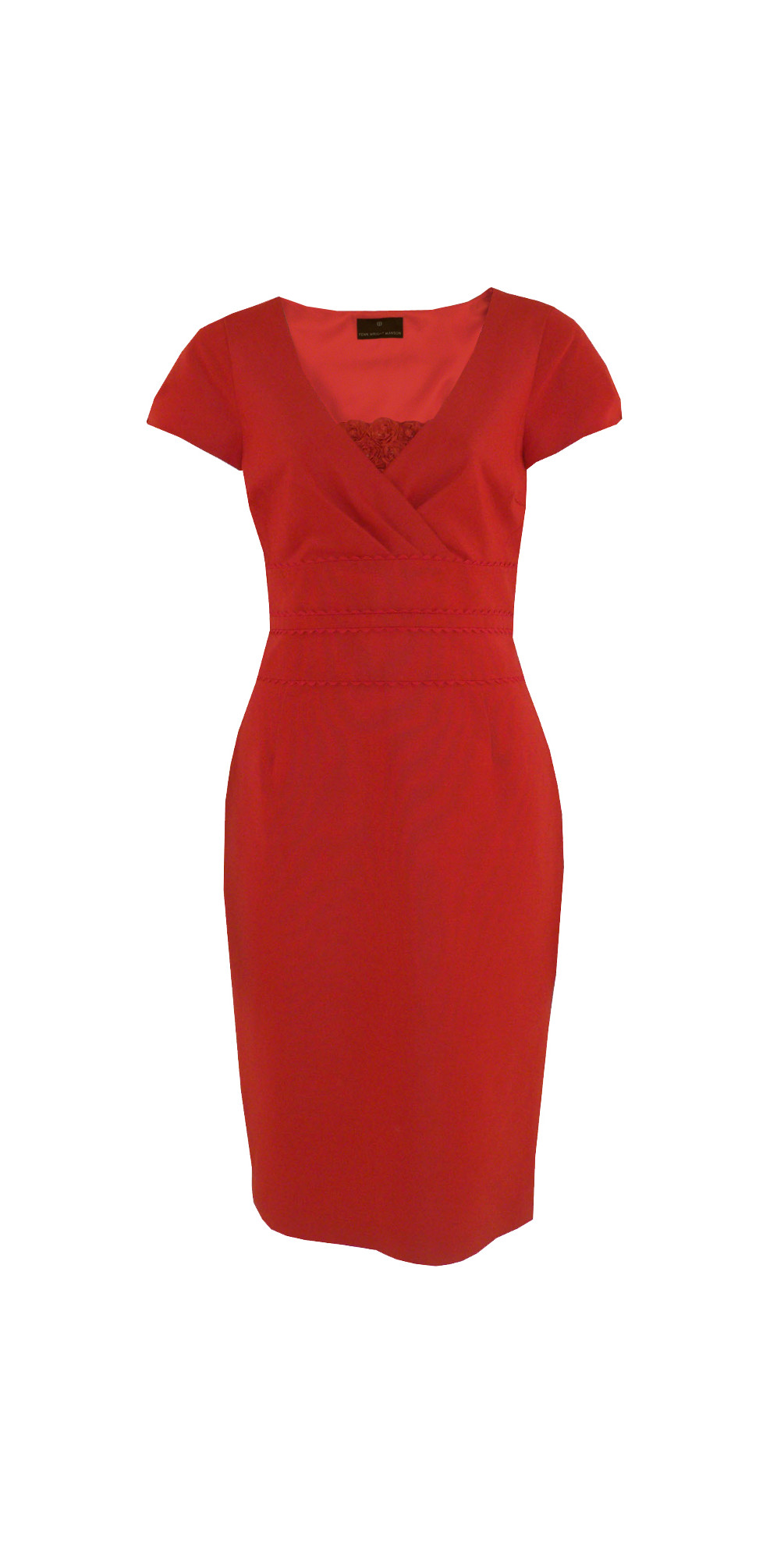Fenn Wright Manson Grosgrain Dress in Sunset