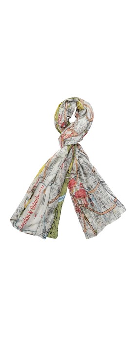 One Hundred Stars Scarf London Maps in London