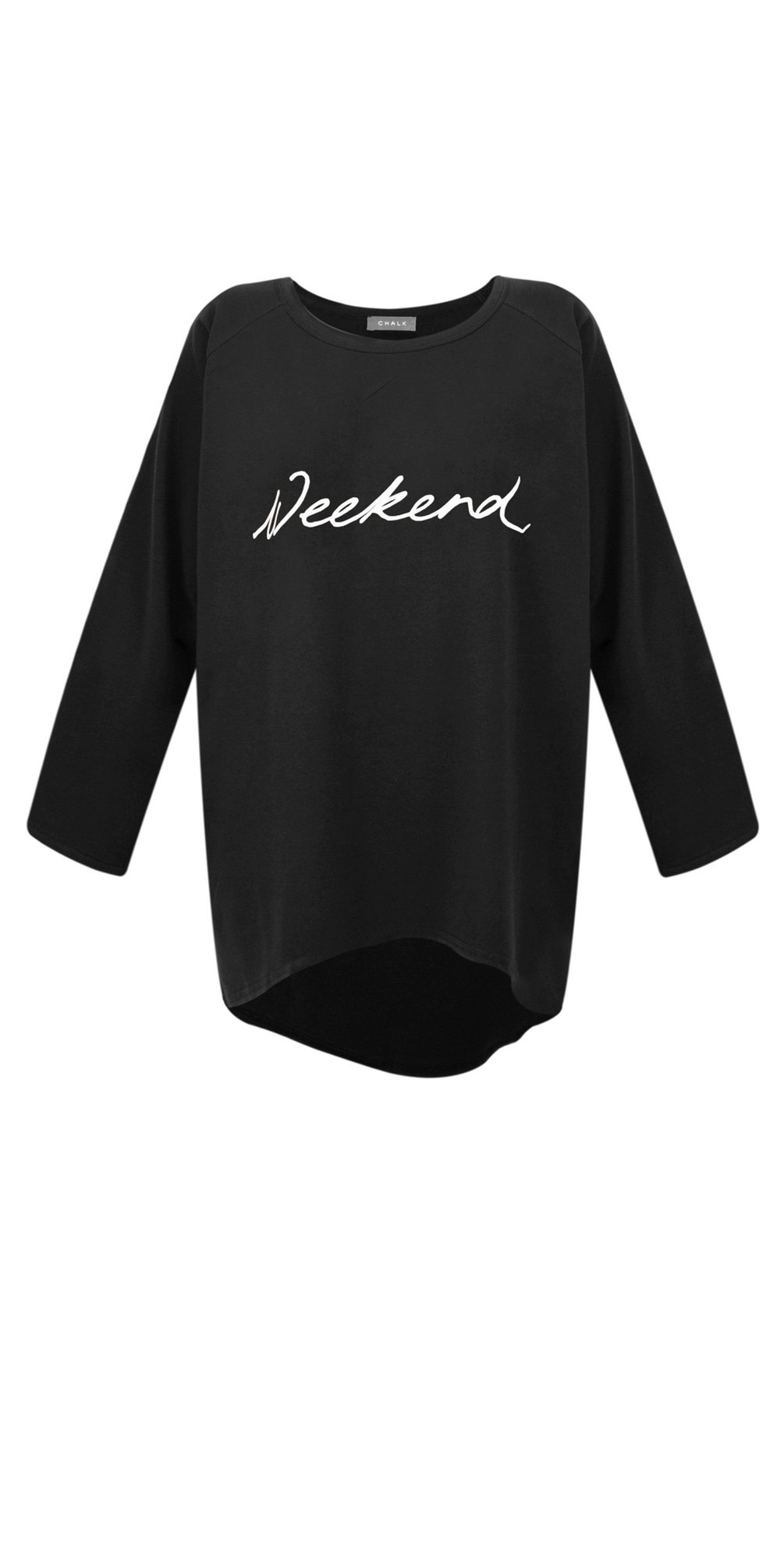 Chalk Robyn Weekend Top in Black / White