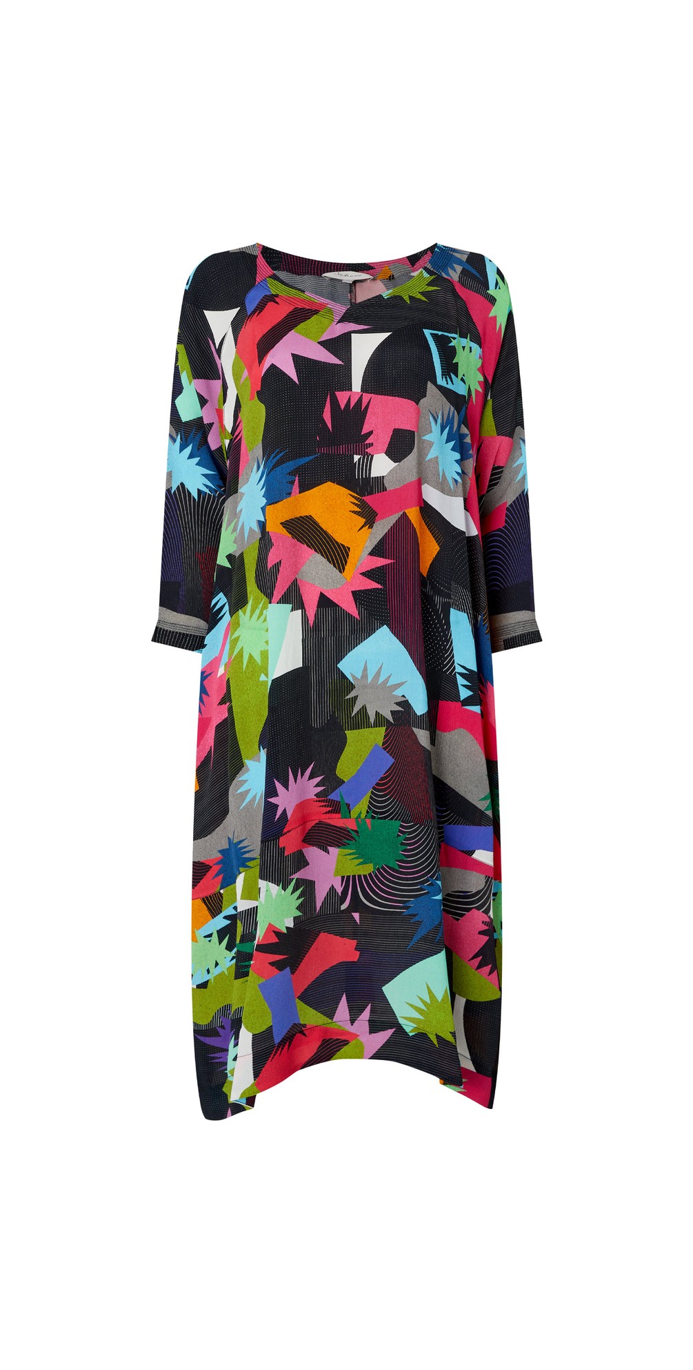 Sahara Zany Spirit Print Dress in Multi