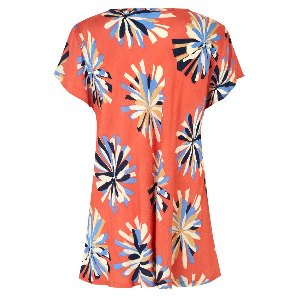 Masai Clothing Kallo Top in Spiced Coral