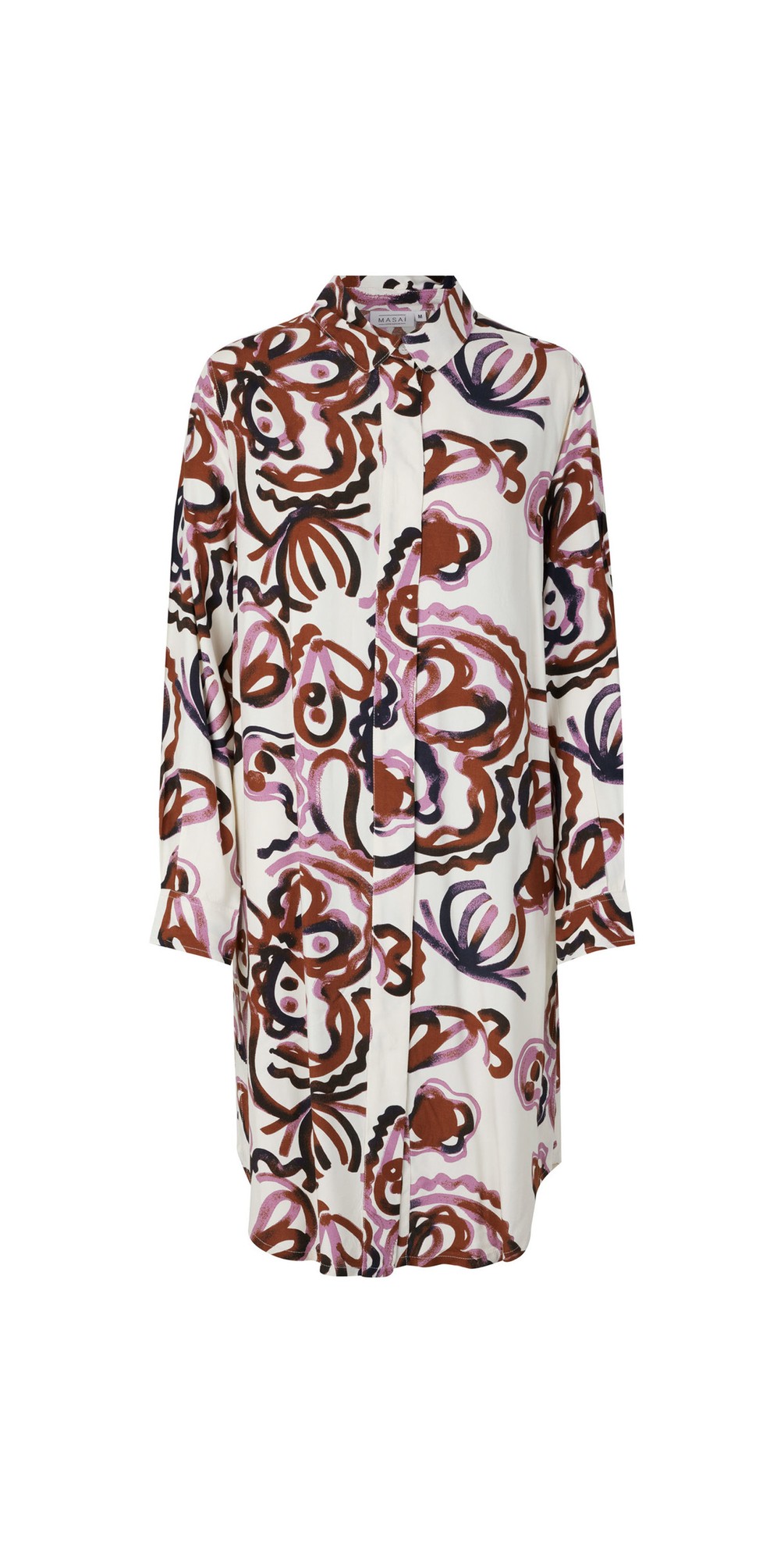 Masai Clothing Iben Paprika Shirt Tunic in Paprika