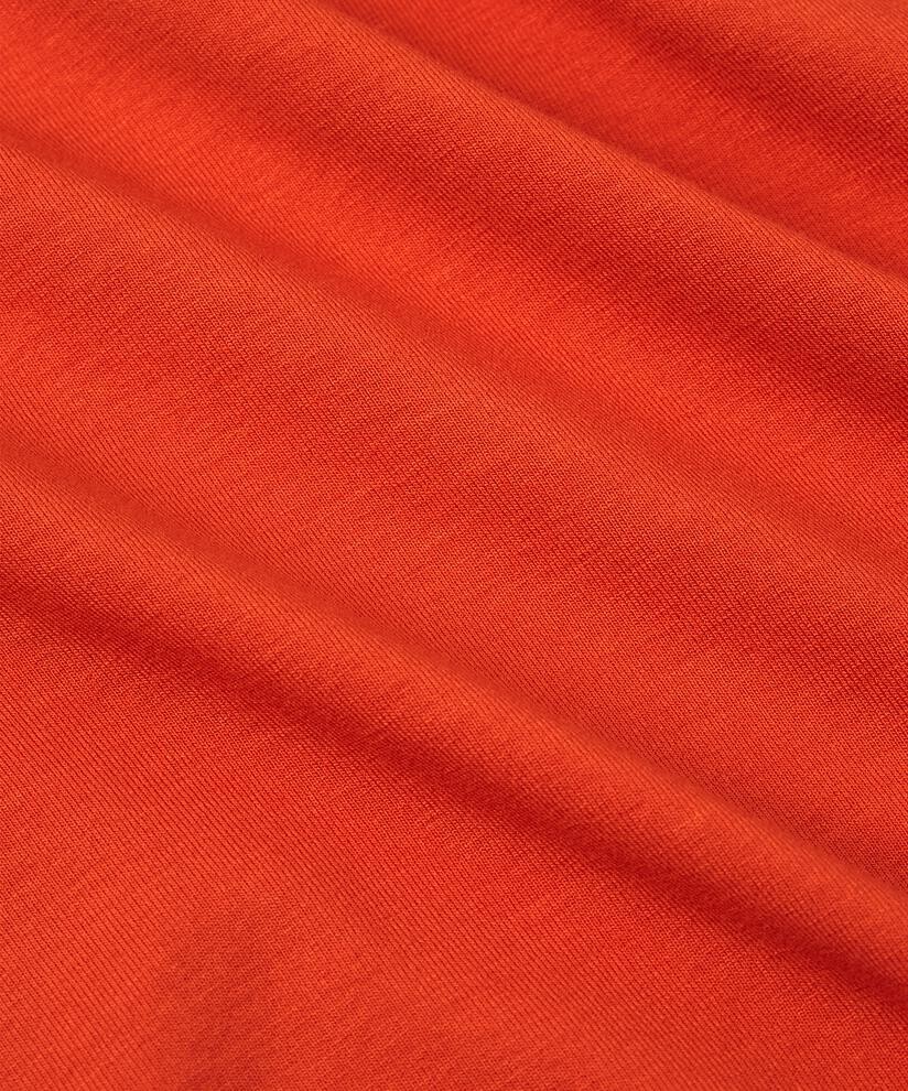 Masai Clothing Digla Red Clay Jersey Top in Red Clay