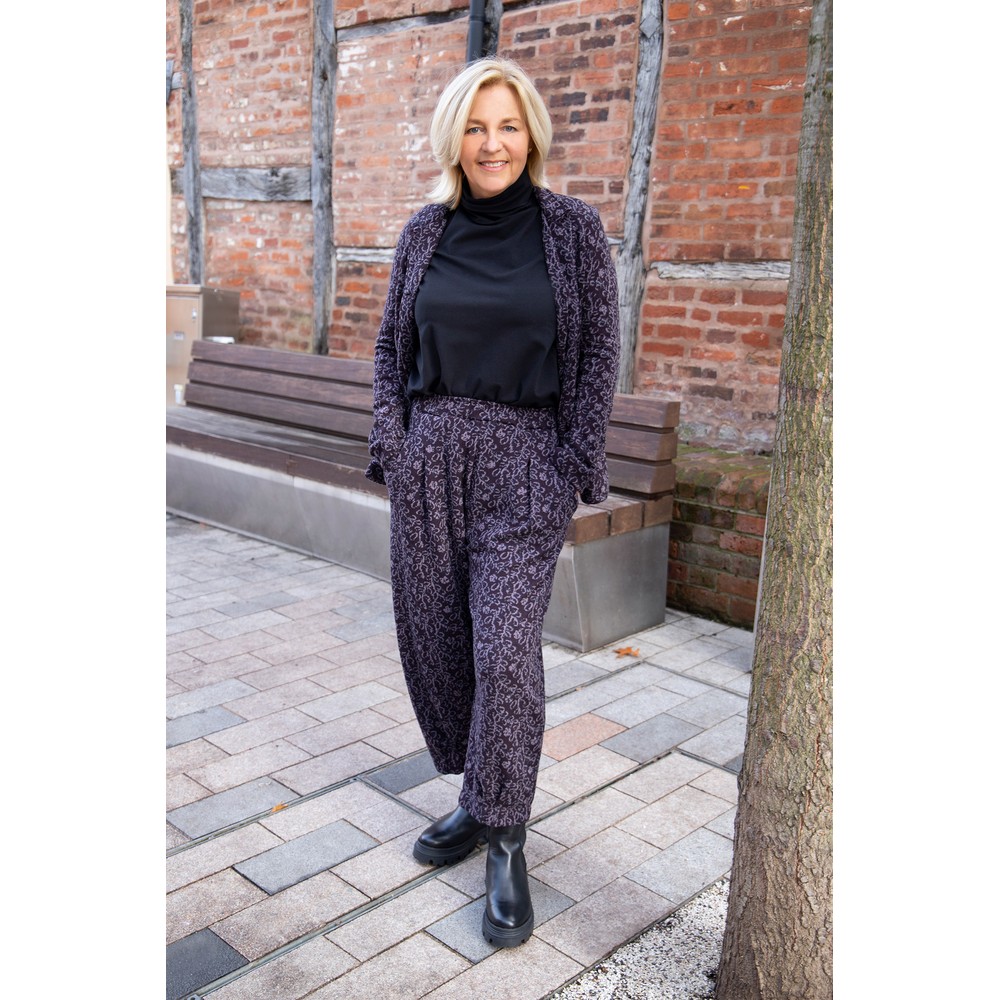 Mama B Glicine J Fiore Jacket in Radicchio