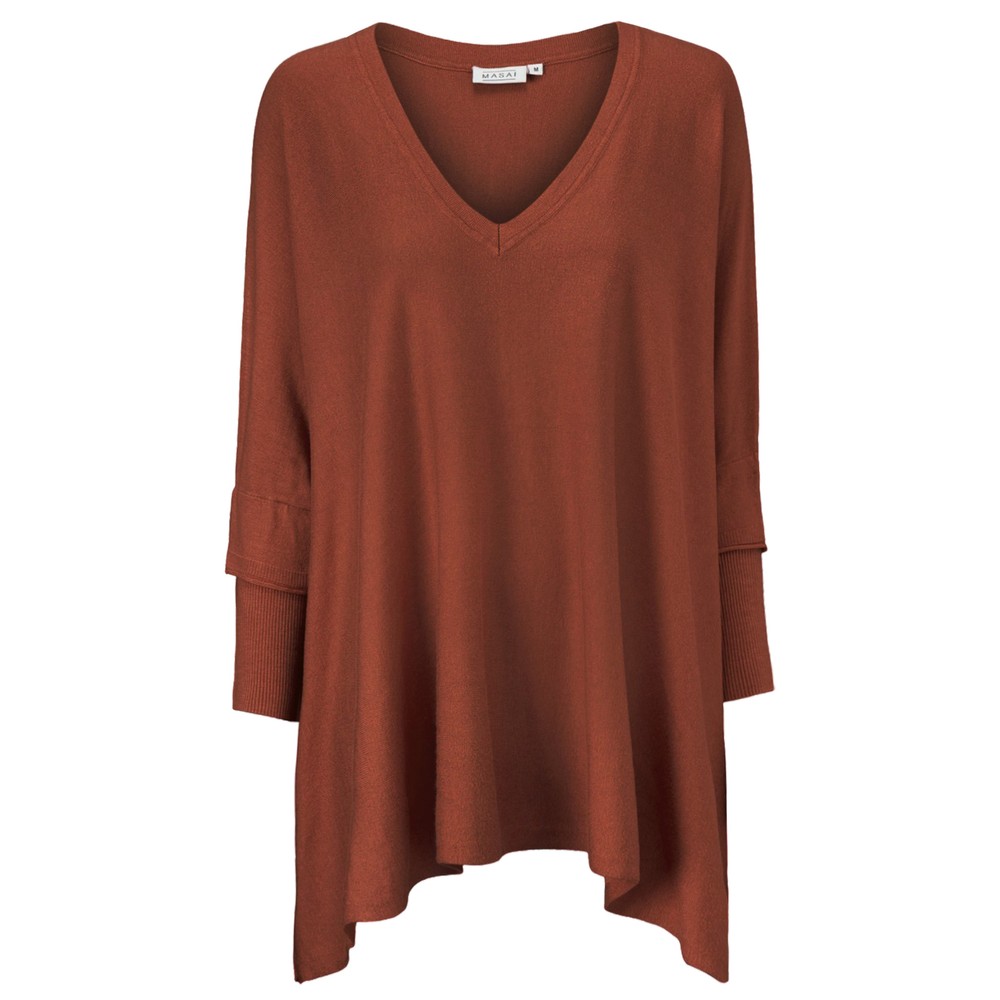 Masai Clothing MaFosna Essential Knit in Paprika