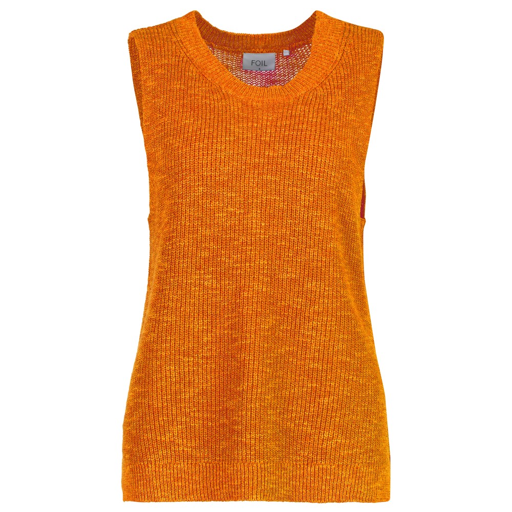 Foil Simply The Best Mango Vest Top in Mango
