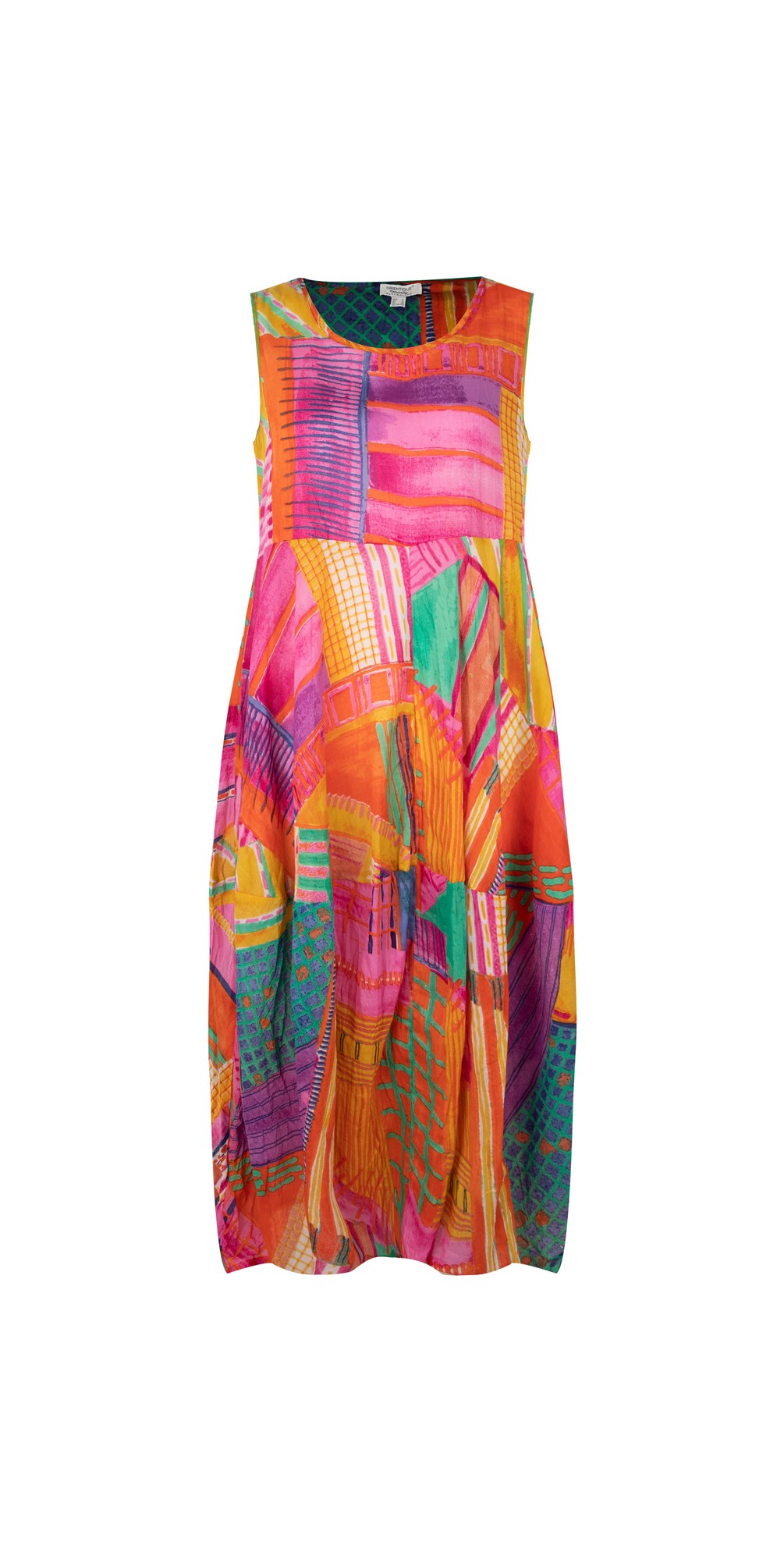 Orientique Amalfi Bubble Dress in Pink