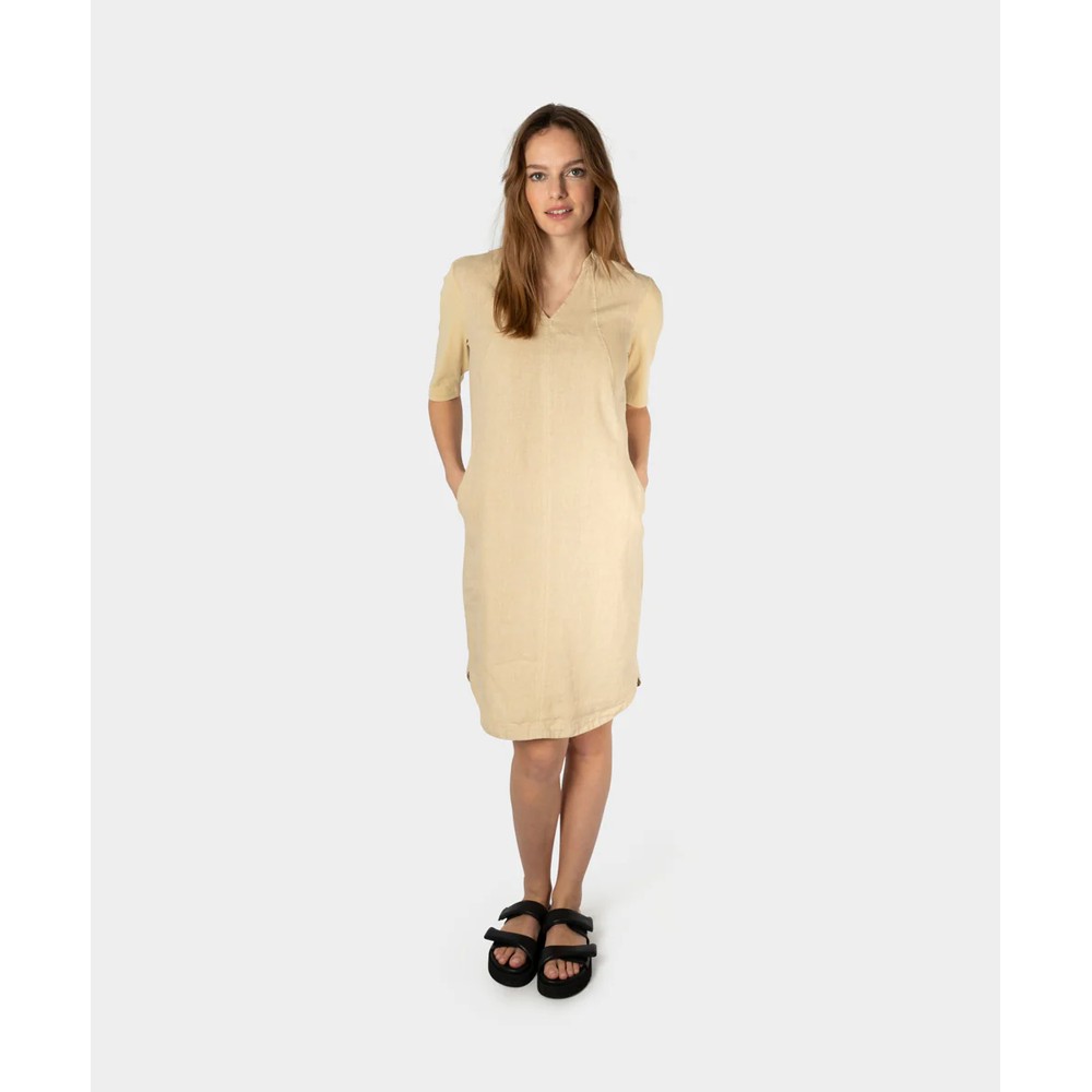 Sandwich Clothing Fields of Rye Linen Dress in Fields of Rye