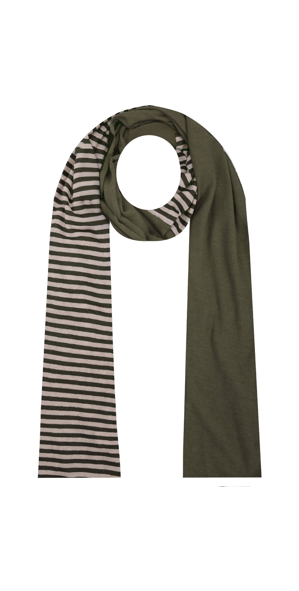 Mama B Limpida Alga Fine Knit Scarf in Alga