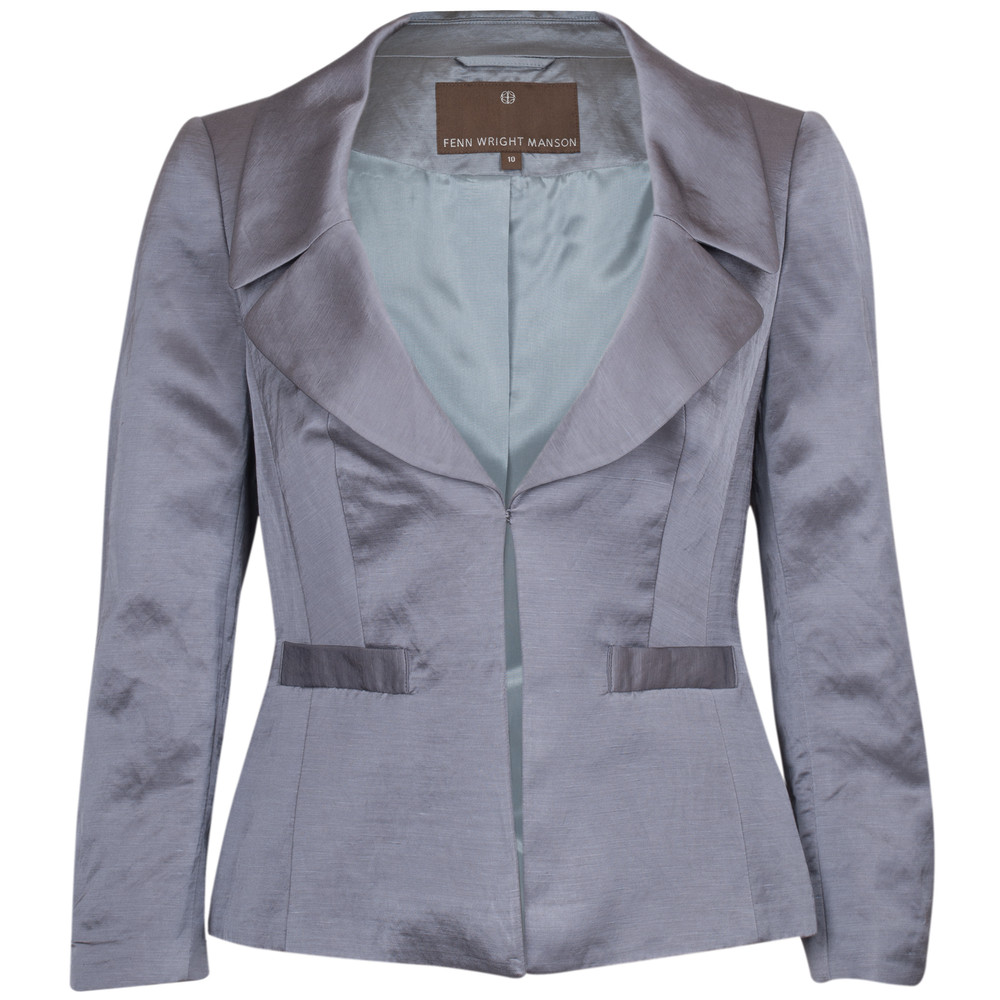 Fenn Wright Manson Portrait Jacket in Alloy