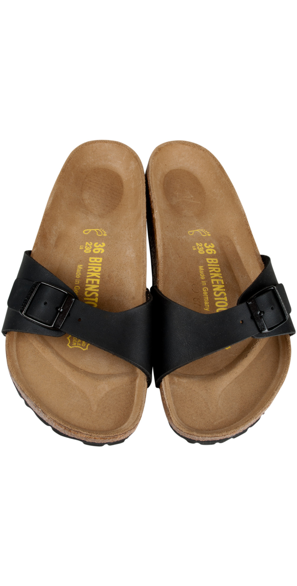 Birkenstock Madrid Flat Mule in Black